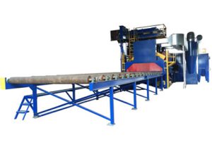 6 Wheel Horizontal Auto Plate Blasting & Auto Painting Machine ...